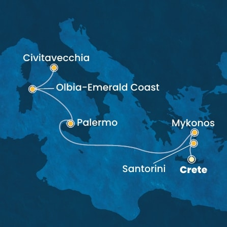 🚢 Greece, Italy - HER06A00 | Crusit.bg